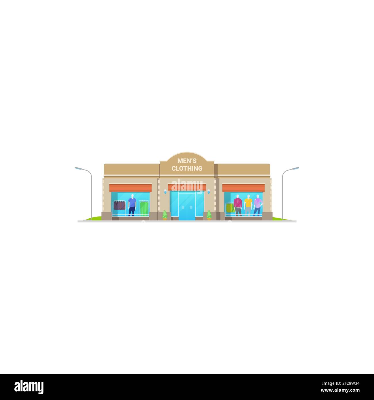 Store clothes dummy in Stock Vector Images - Alamy