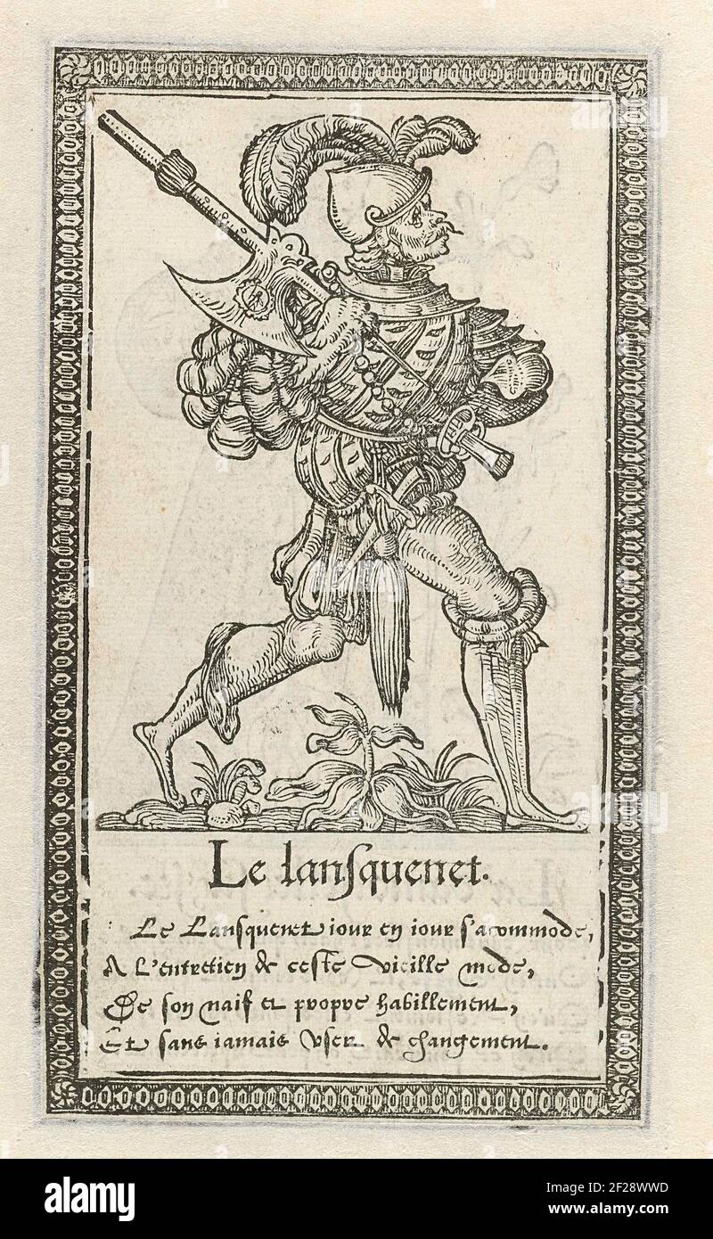 The lansquenet; Collection of the diversity of clothes .... Richard ...