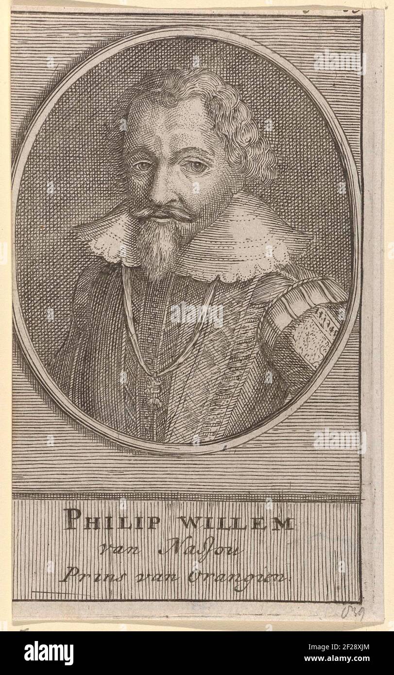 Portrait of Philip Willem, Prince of Orange.Portrait of Philip Willem ...