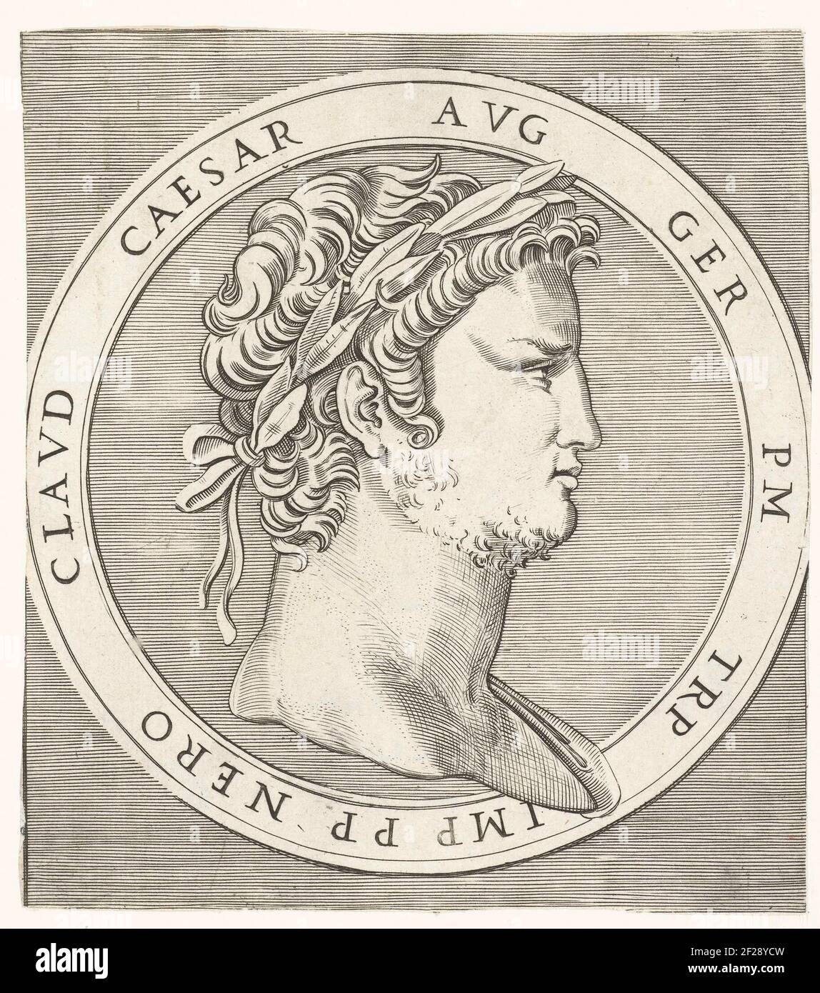 Caesar laurel wreath hi-res stock photography and images - Alamy