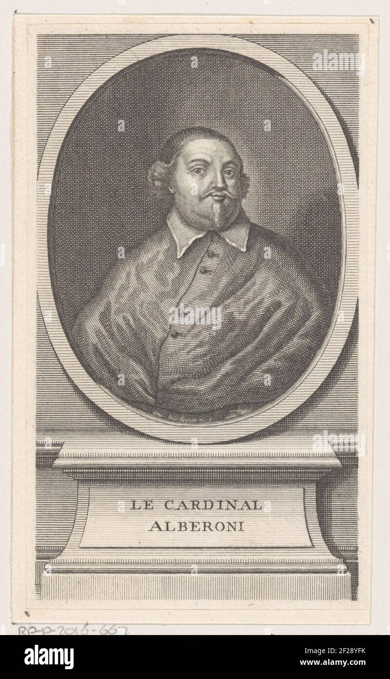 Portrait of Cardinal Giulio Alberoni. Portrait of Cardinal Giulio ...