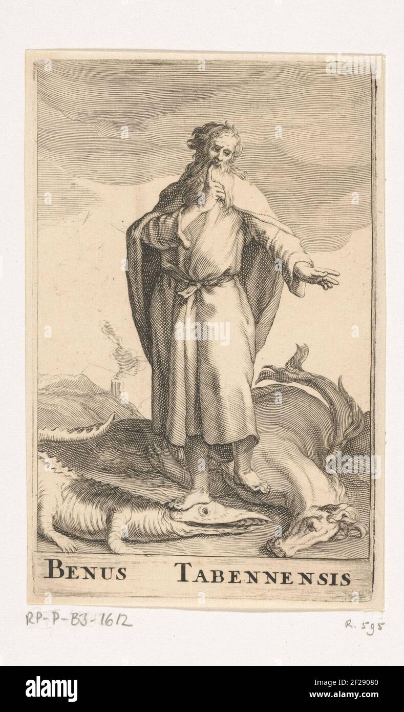 Heilige Benus Tabennae; Kluizenaars: Thebaanse heiligen; Benus ...