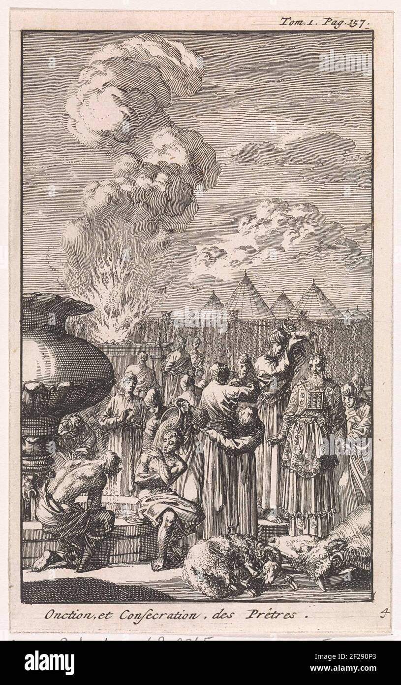 Anointing and initiation of priests; ONCTION, ET CONSECRATION, DES ...