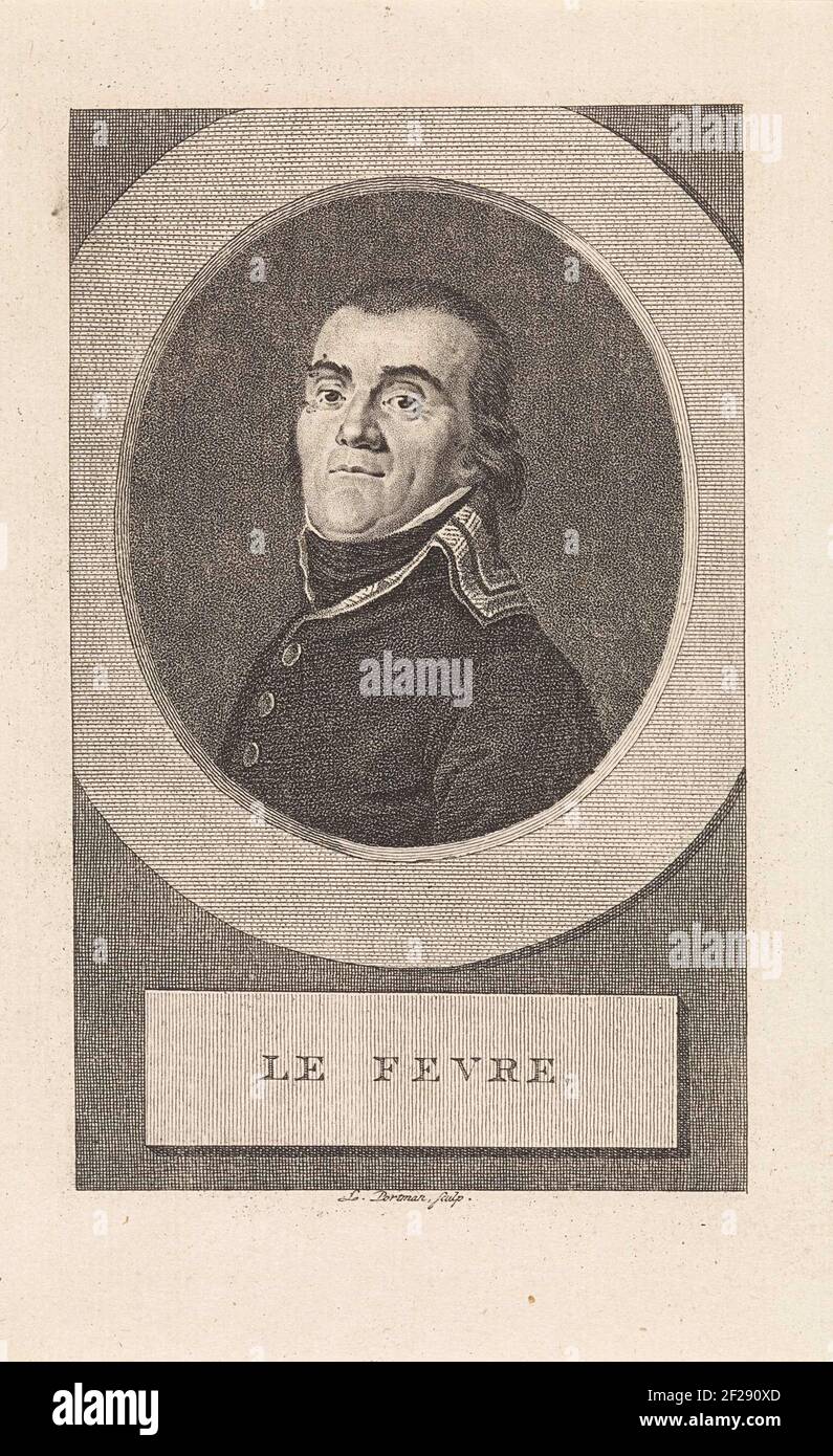 Portrait of the French General Le Fevre Stock Photo - Alamy