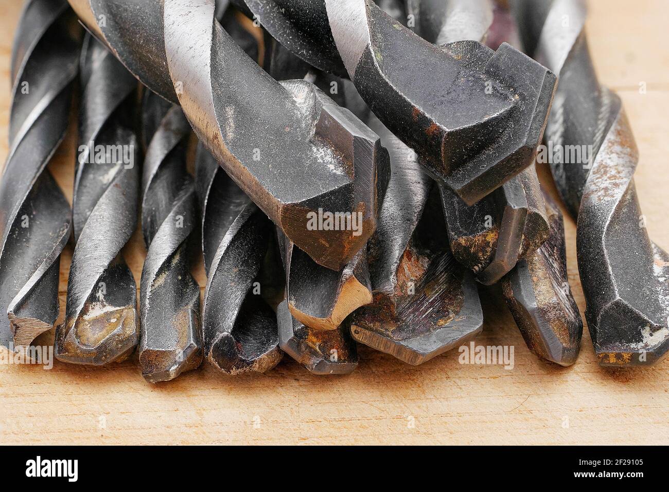 Used drill bits hi-res stock photography and images - Alamy