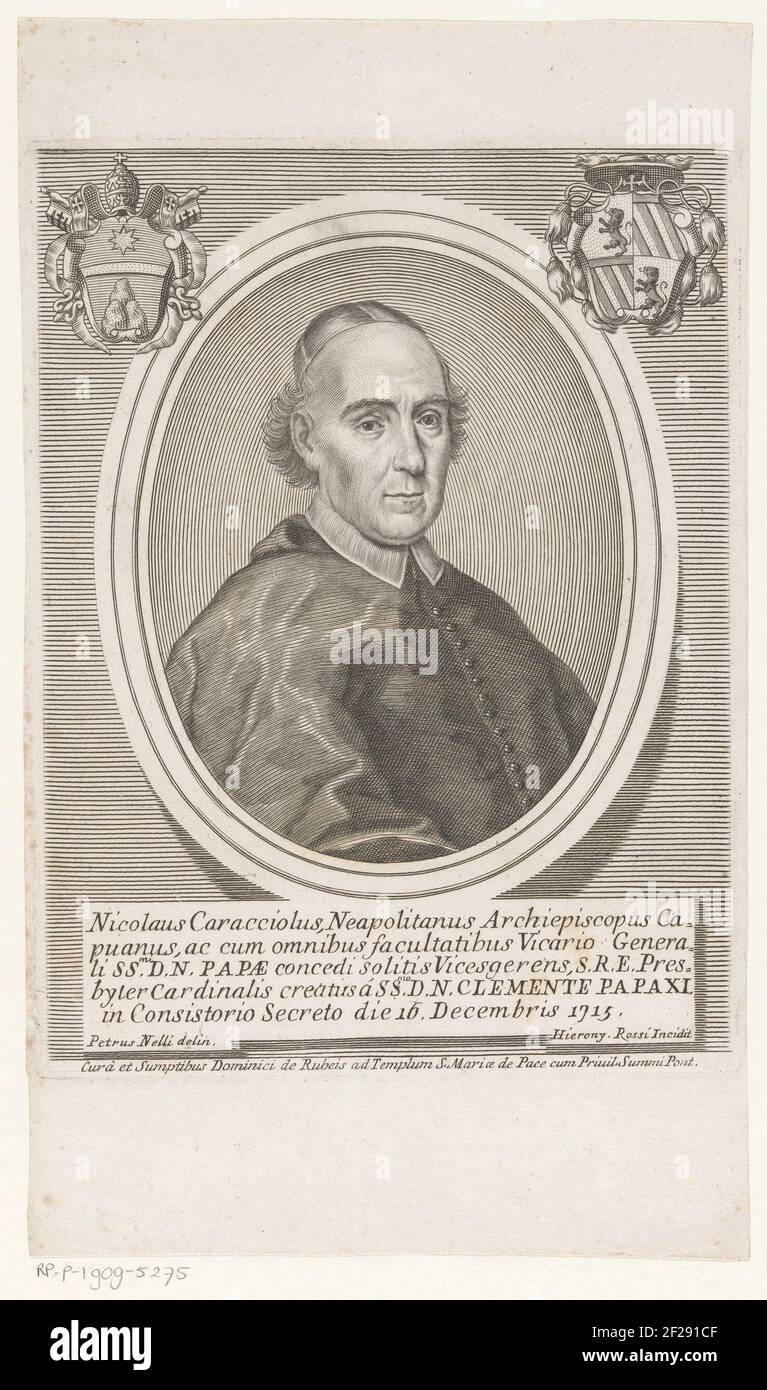 Portrait of Cardinal Niccolò Caracciolo Stock Photo - Alamy