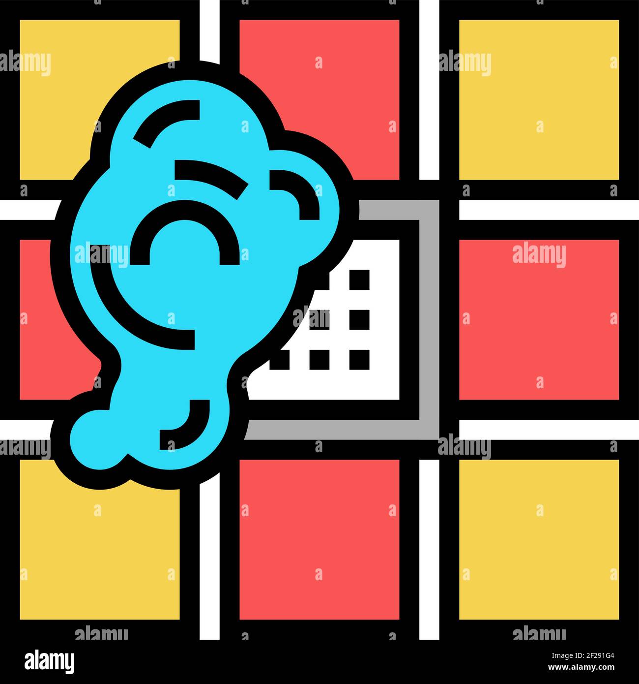 bath drainage color icon vector illustration Stock Vector Image & Art ...
