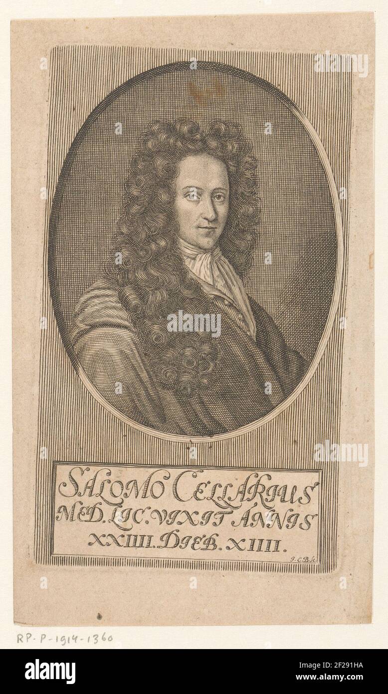 Portrait of Solomon Cellarius Stock Photo - Alamy
