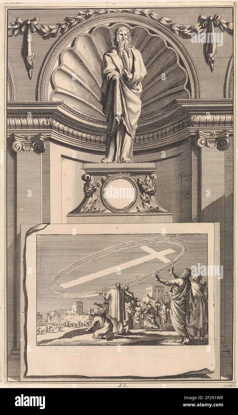 H. Cyrillus van Jeruzalem, kerkleraar.The Holy Church teacher Cyrilus ...