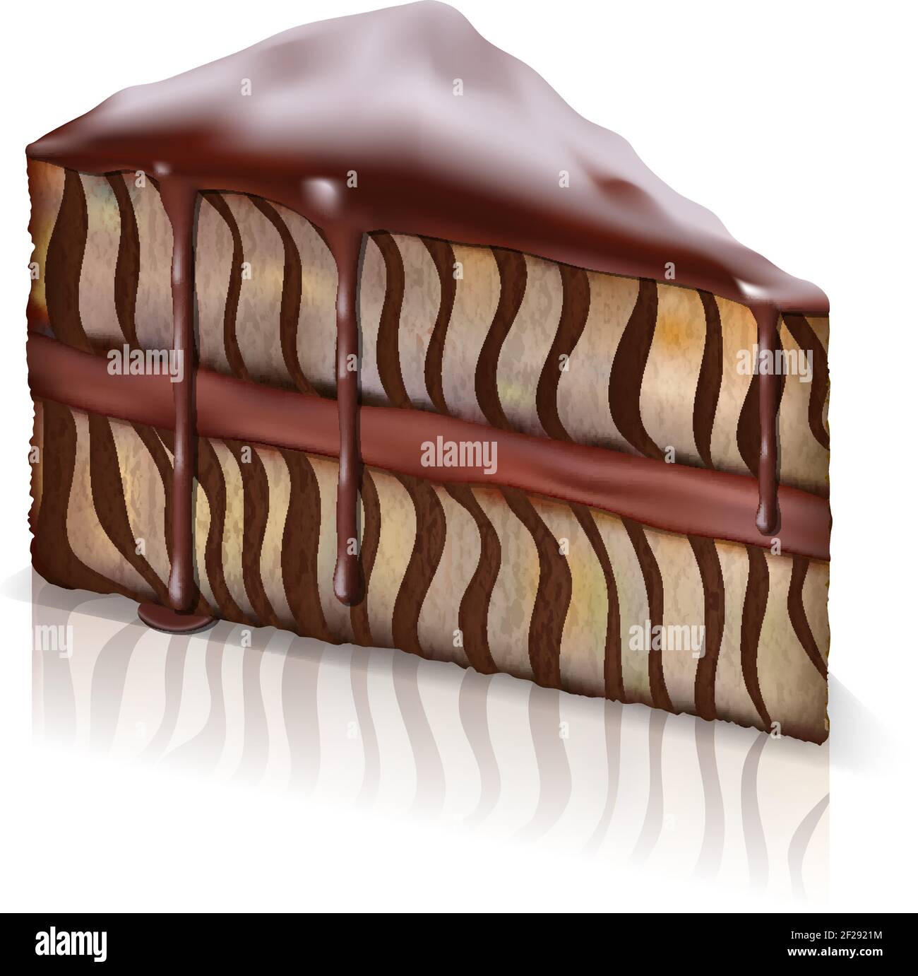 Sponge torte Stock Vector Images - Alamy