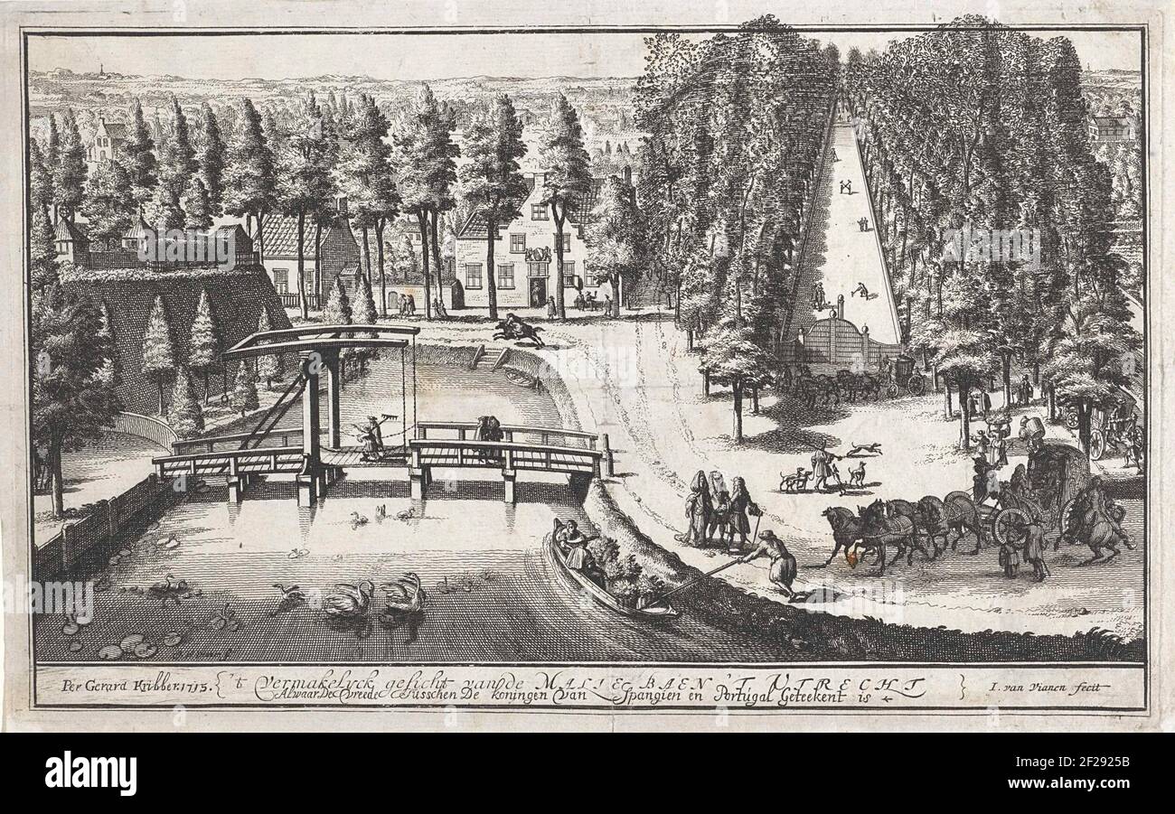 View of the Maliebaan in Utrecht Stock Photo - Alamy