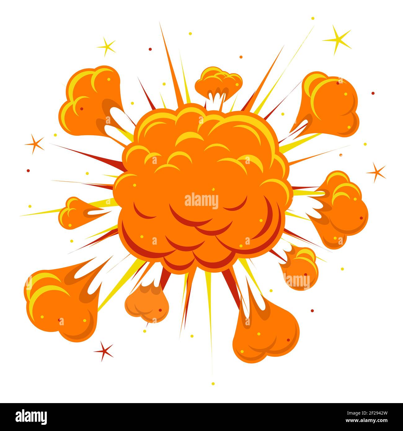 Cartoon Explosion Boom Png
