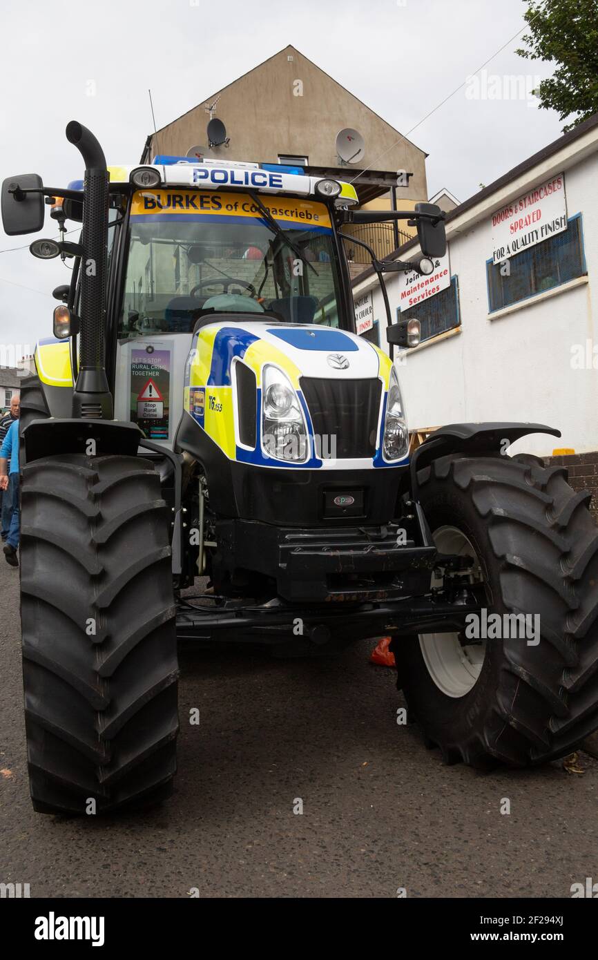 Police tractor hi-res stock photography and images - Alamy