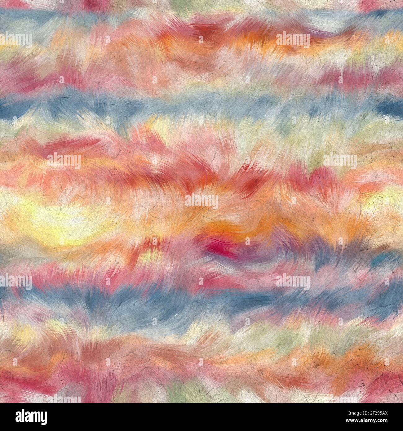 Seamless faux digital paint stripe pattern print Stock Photo - Alamy