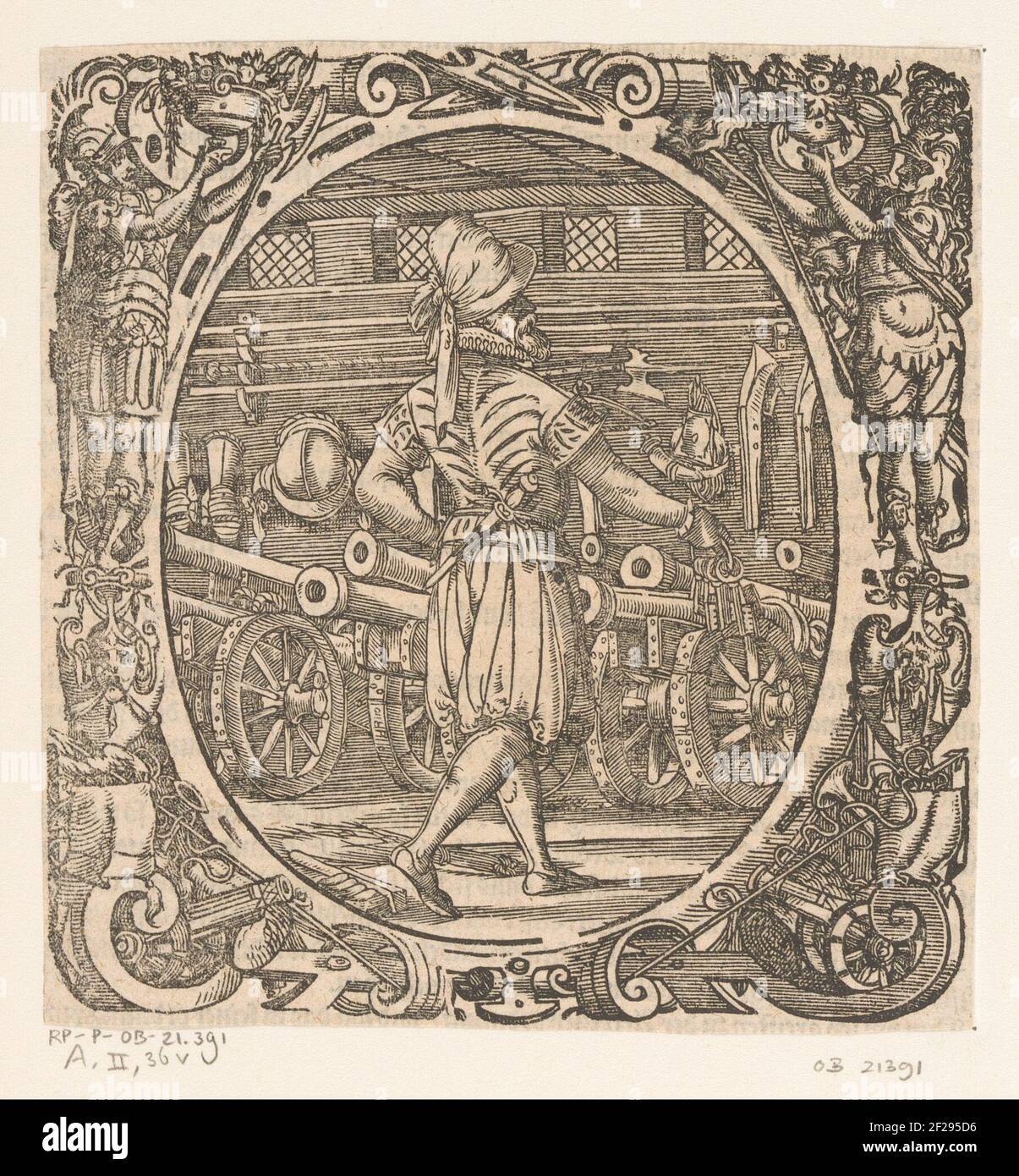 Commander in the arsenal Stock Photo - Alamy