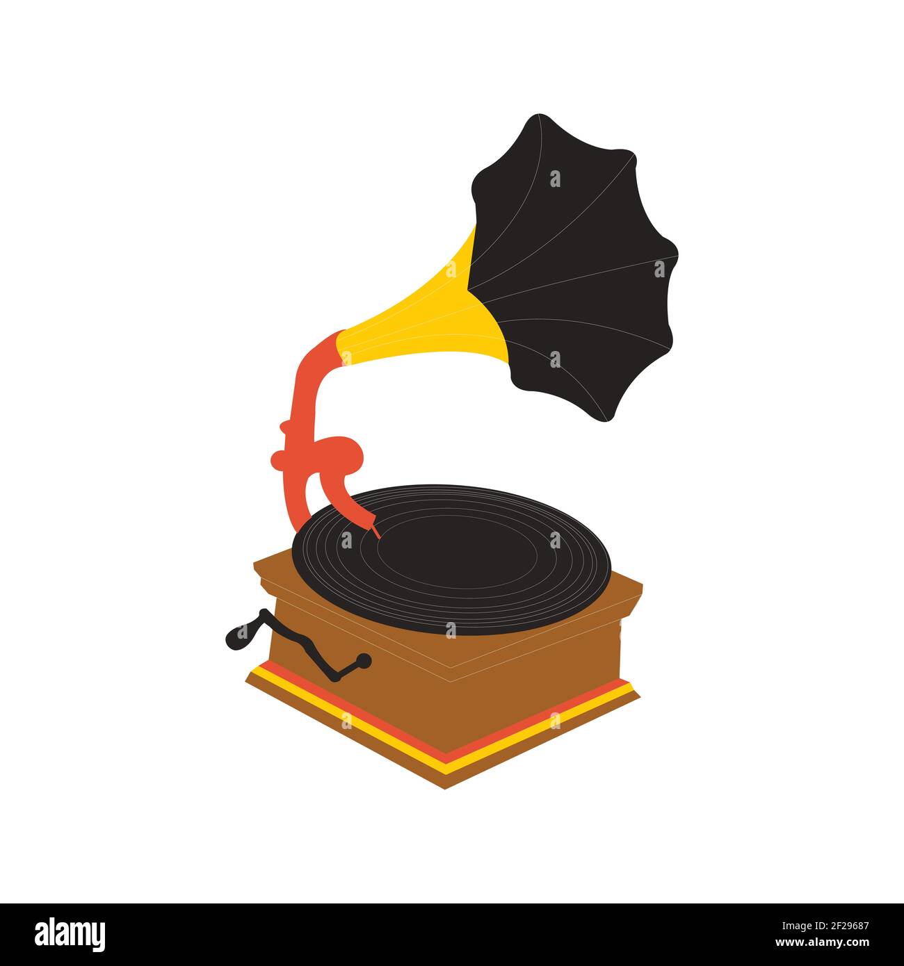 classic megaphone vector on clean white backdrop Stock Vector Image ...