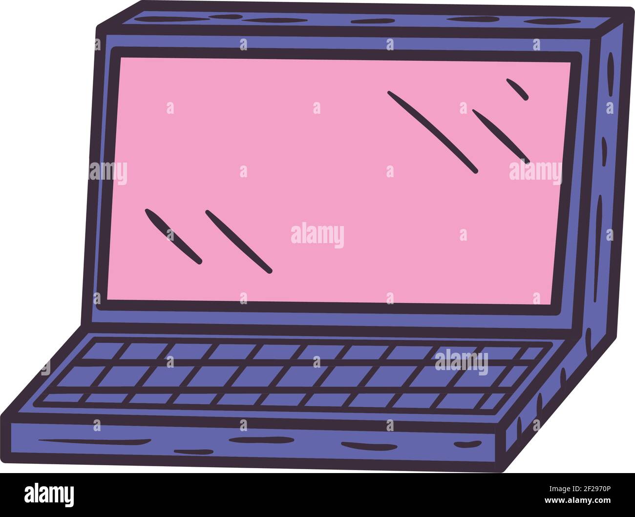 Digital and technology laptop icon Stock Vector Image & Art - Alamy