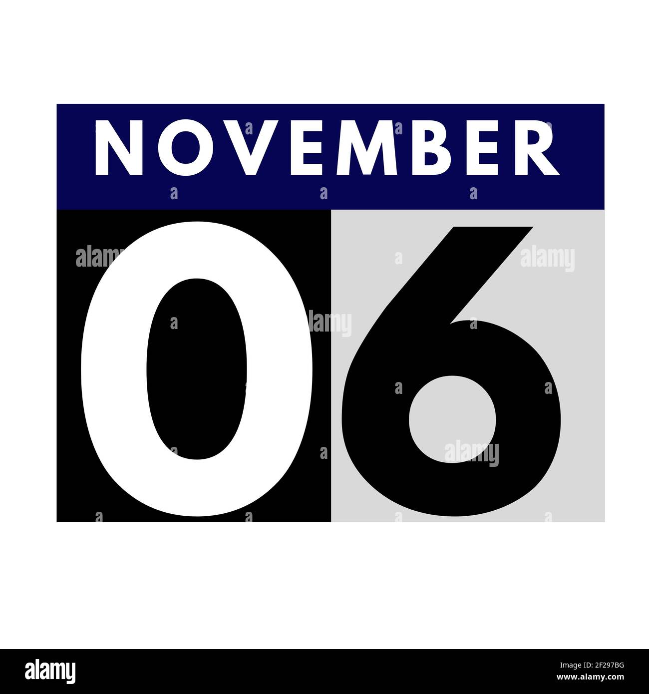 November 6 . flat daily calendar icon .date ,day, month .calendar for ... November 6 . flat daily calendar icon .date ,day, month .calendar for ...