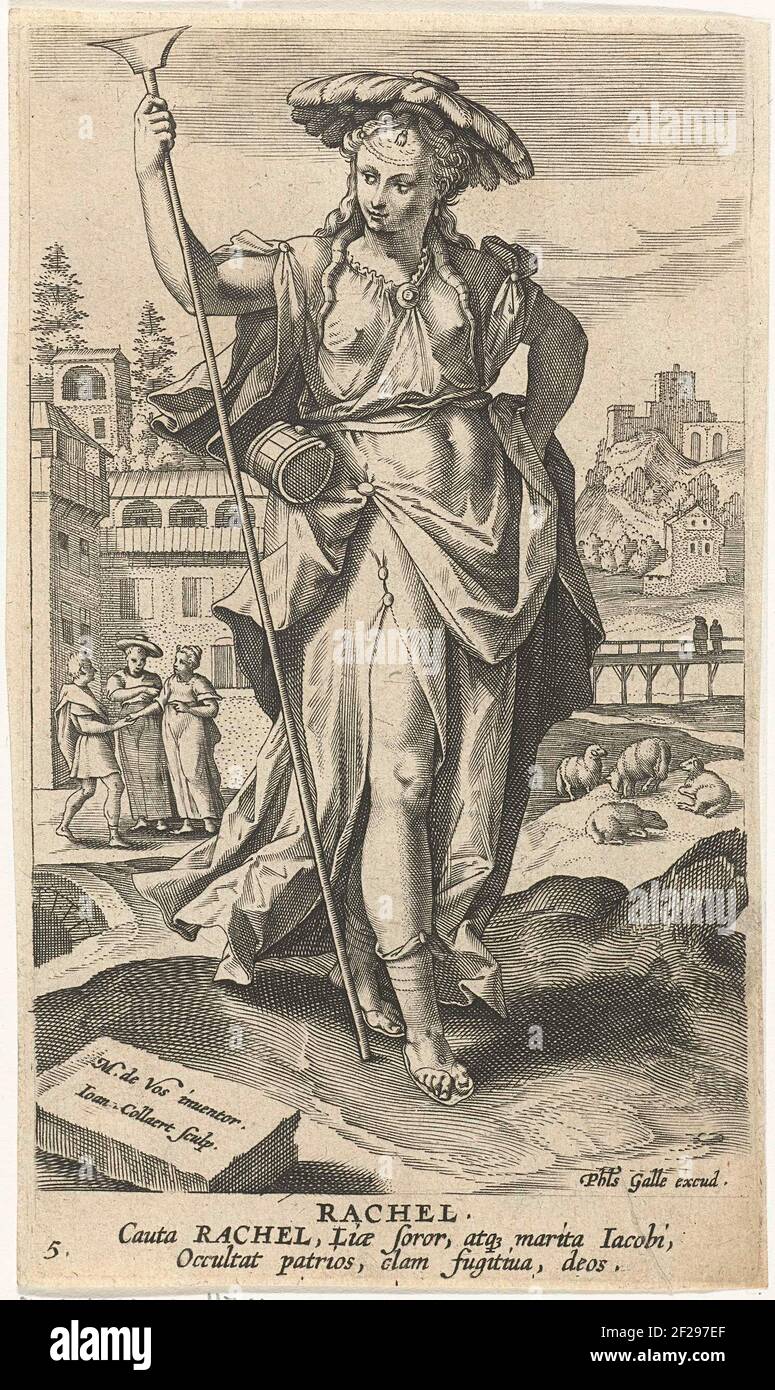 Rachel; Famous women from the Old Testament; ICONES ILVSTRIRM FEMINARVM ...