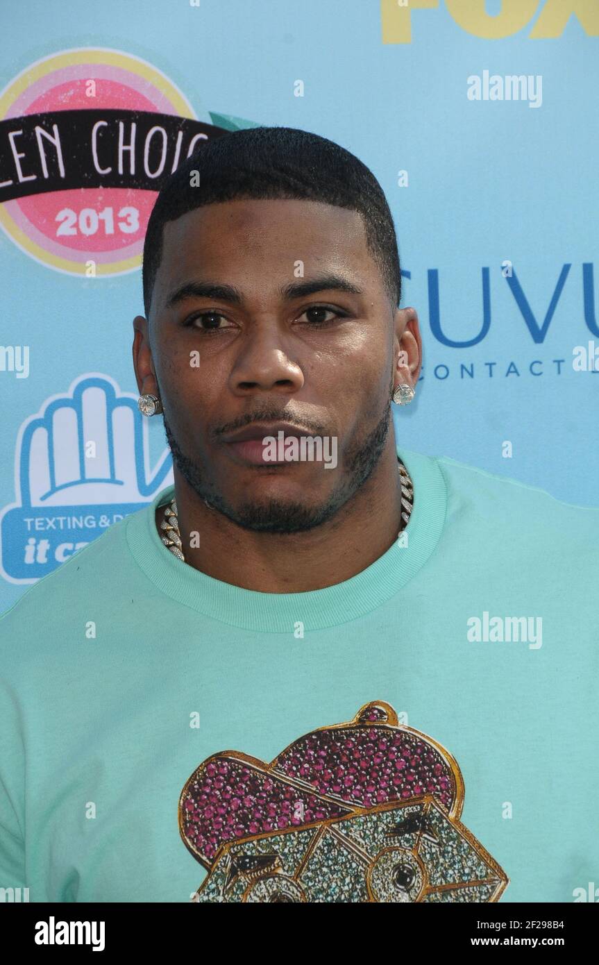 Nelly at Teen Choice Awards 2013 at the Universal Amphitheatre in Los ...