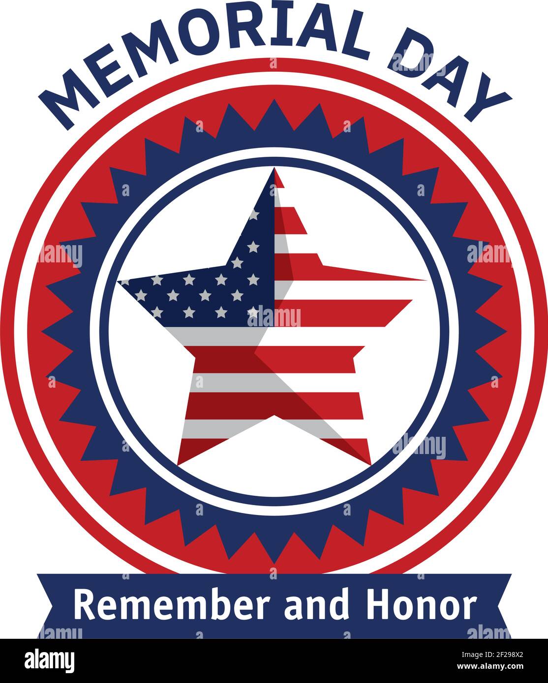 memorial day star Stock Vector Image & Art - Alamy