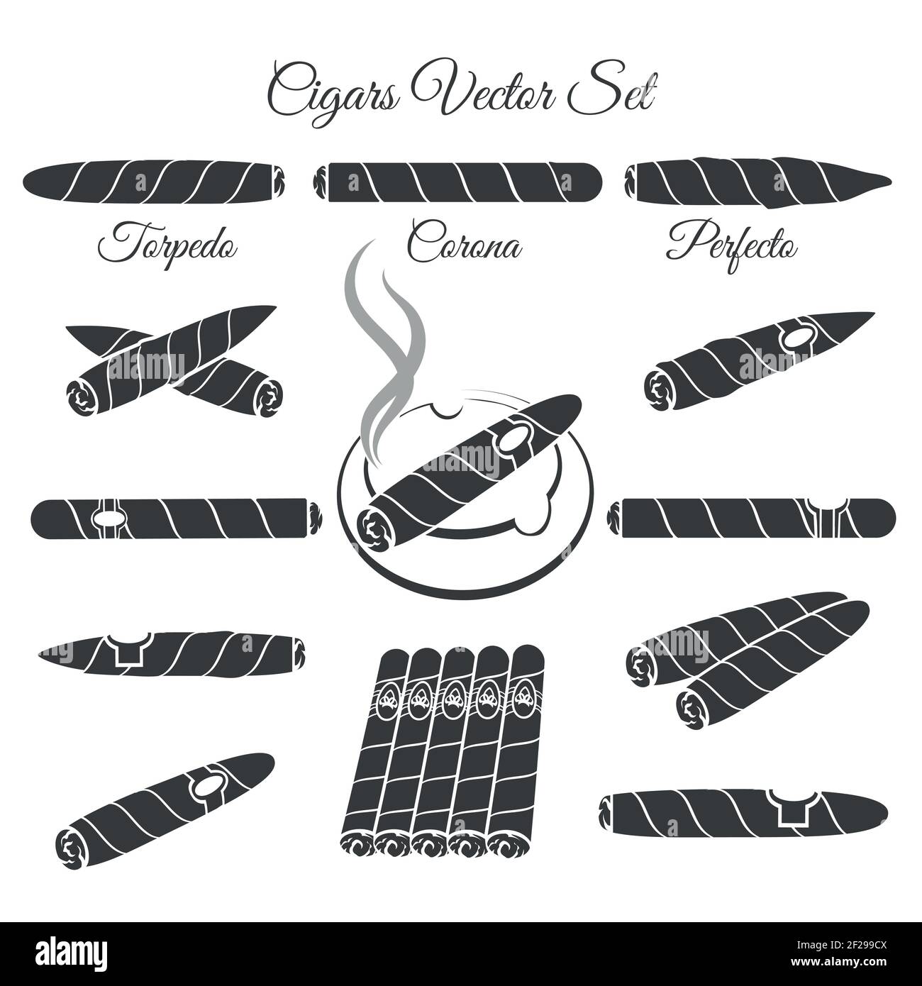 Cigar cigars Stock Vector Images - Alamy