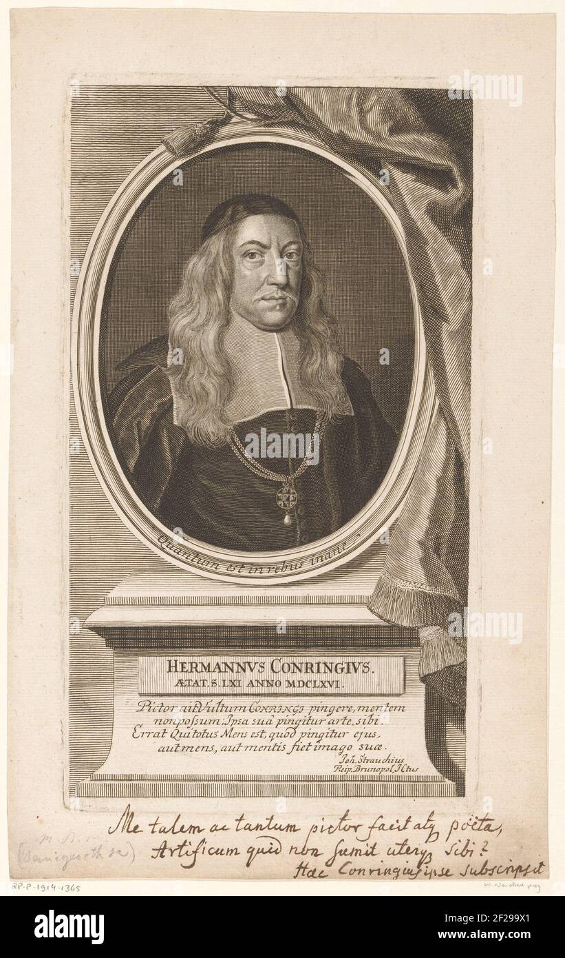 Portrait of hermann conring hi-res stock photography and images - Alamy