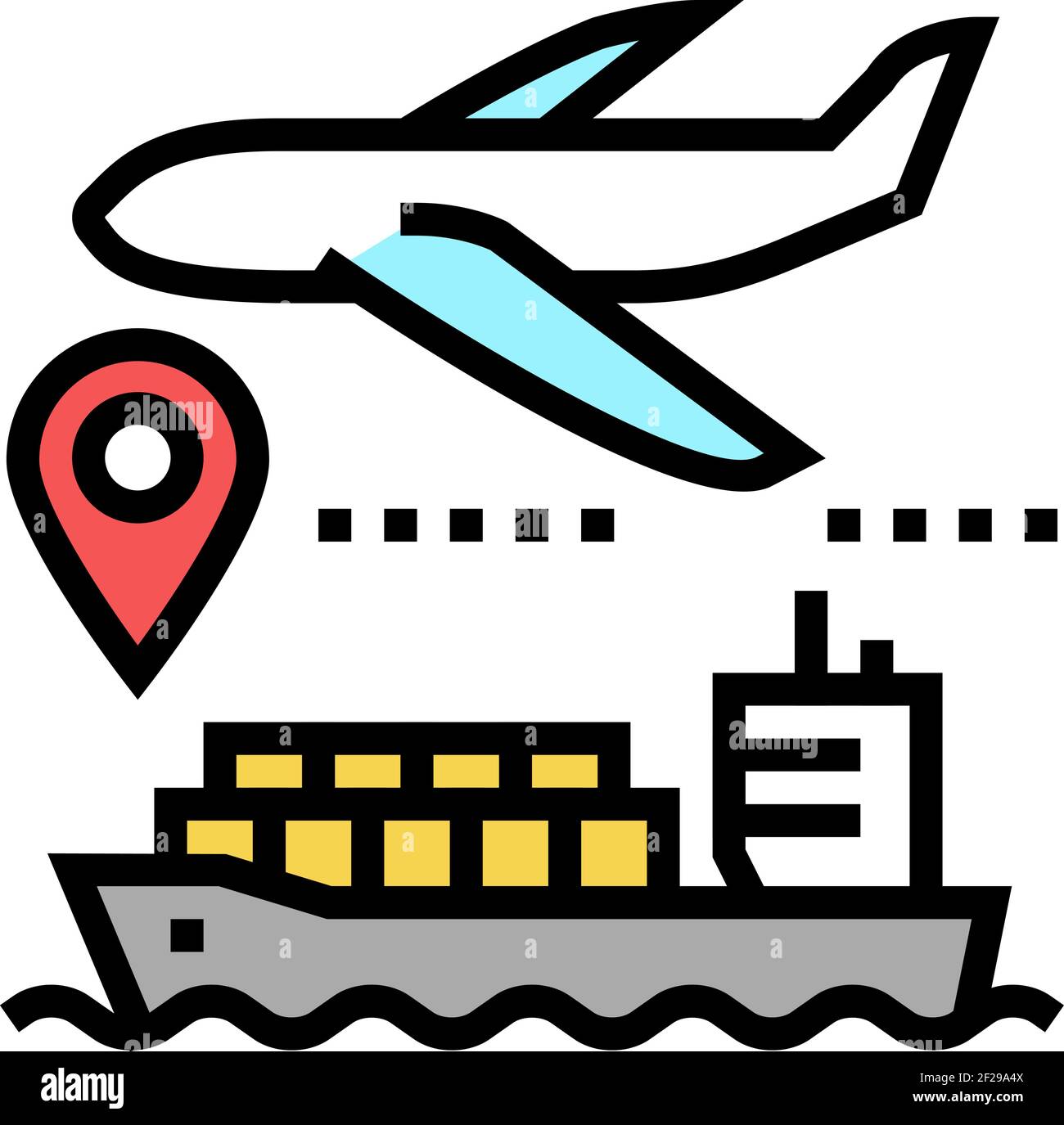 Garbage ship Cut Out Stock Images & Pictures - Alamy