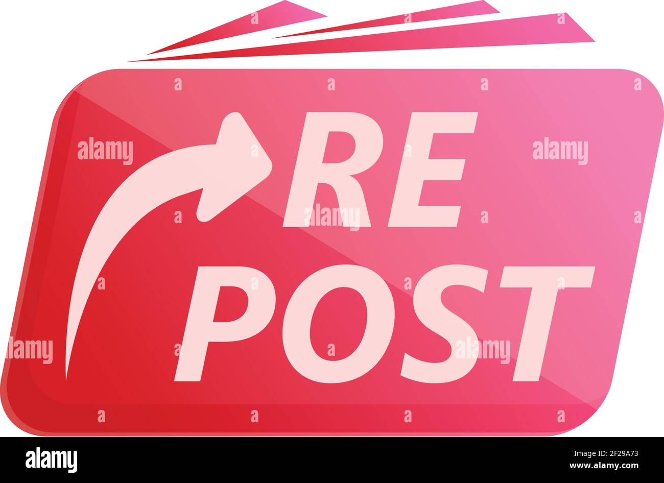 Repost cellphone icon. Cartoon of repost cellphone vector icon for web ...