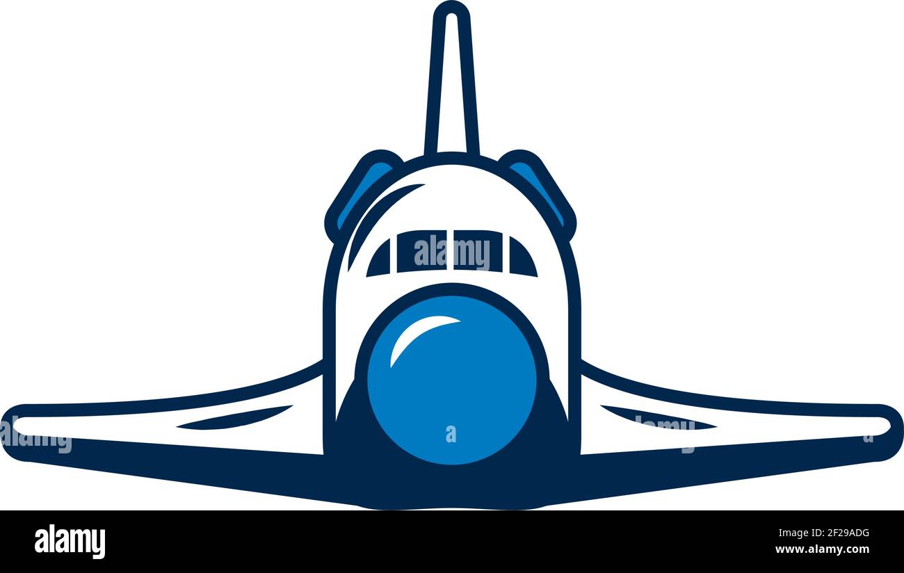 front view of space rocket Stock Vector Image & Art - Alamy