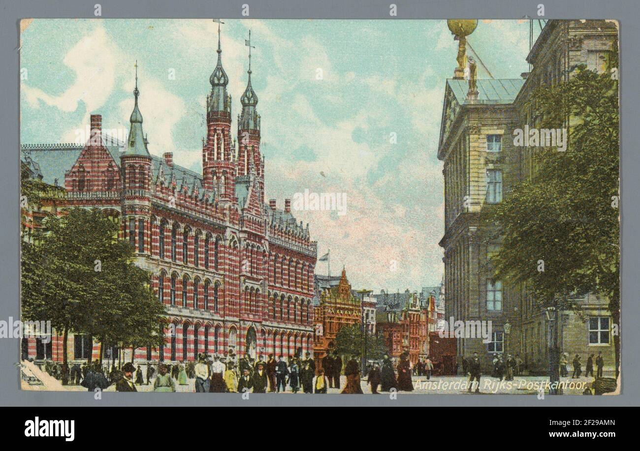 Amsterdam. Rijks post office Stock Photo - Alamy
