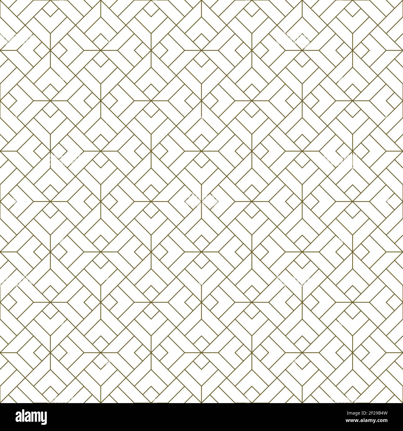 Seamless geometric pattern. Average thickness lines. Brown color lines ...