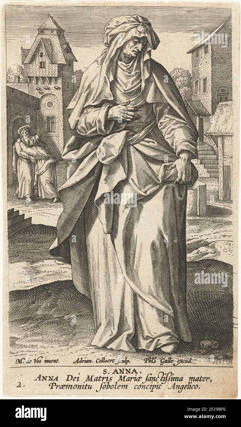 Heilige Anna; S. Anna; Beroemde vrouwen uit het Nieuwe Testament ...