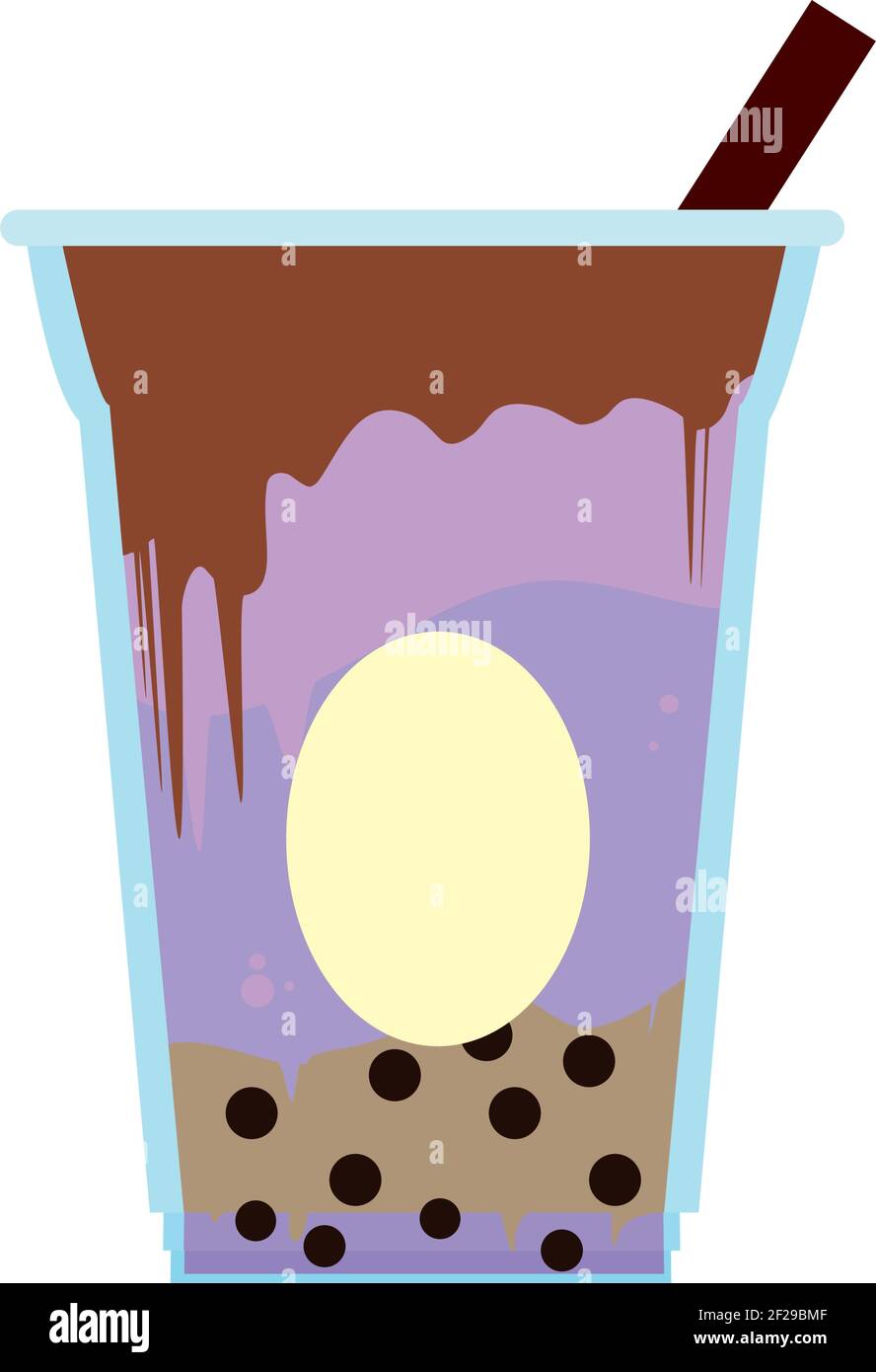 tapioca bubble asian tea icon Stock Vector Image & Art - Alamy