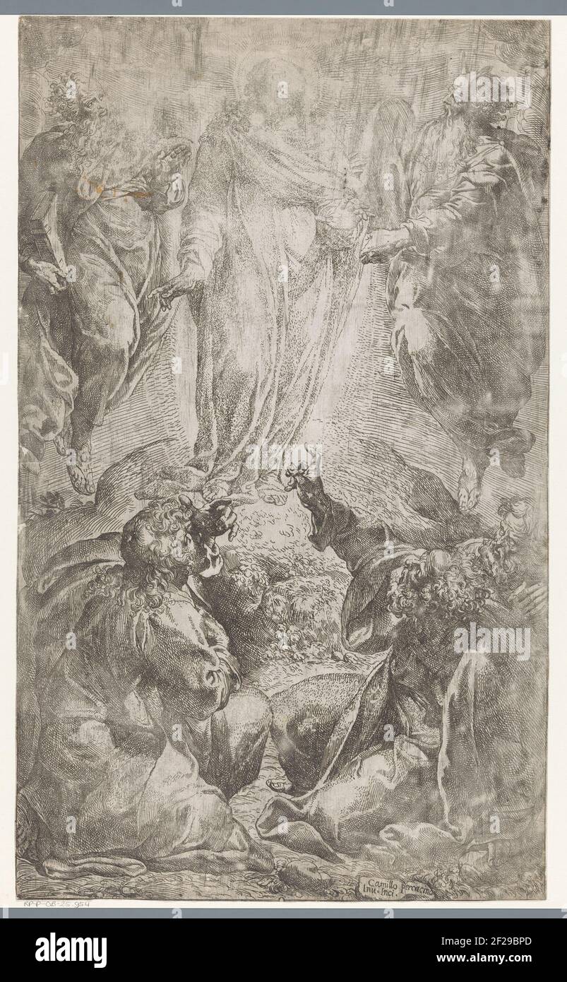 Transfiguration of Christ on the mountain tabor. Transfiguration of ...