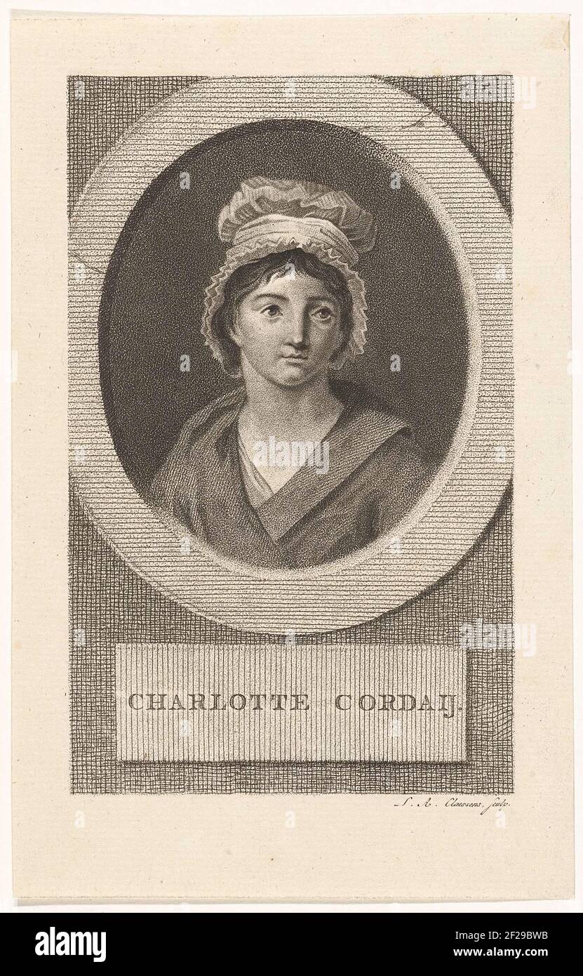 Portrait of Charlotte Corday Stock Photo - Alamy