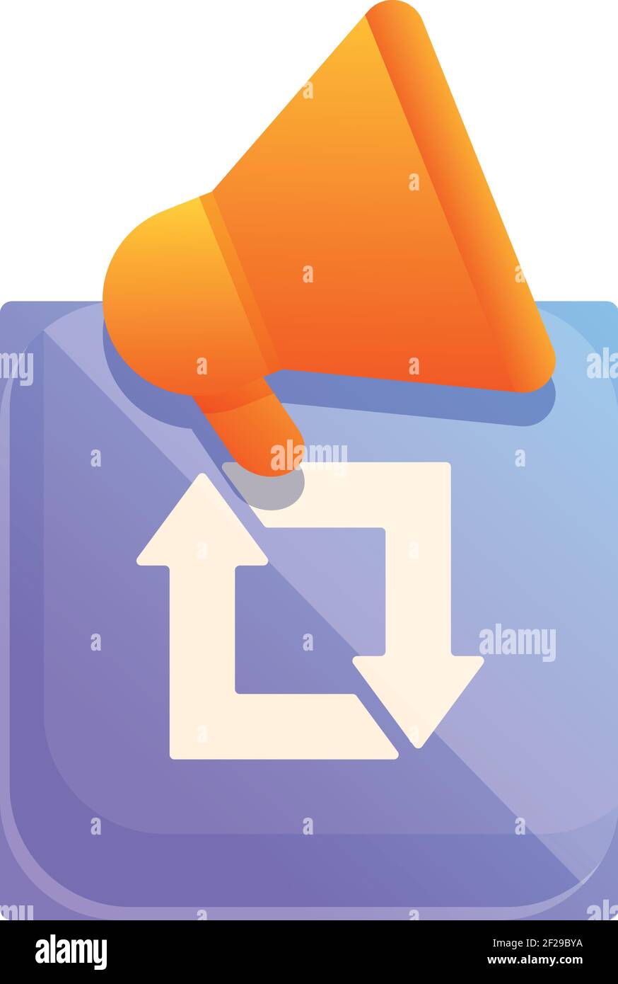 Share icon. Cartoon of share vector icon for web design isolated on ...