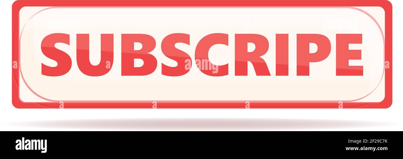 Subscribe email icon. Cartoon of subscribe email vector icon for web ...