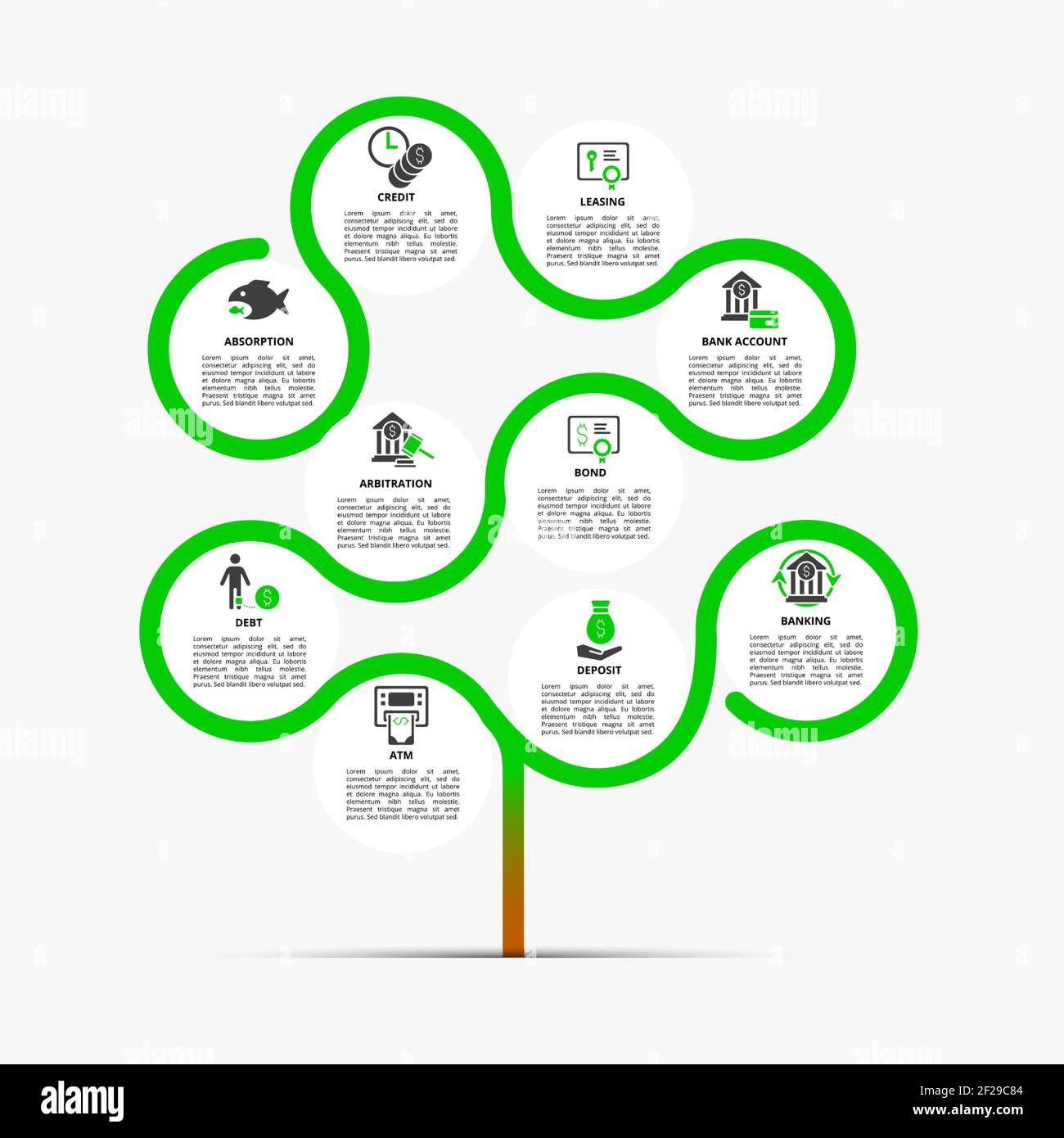 Credit Bank Infographic