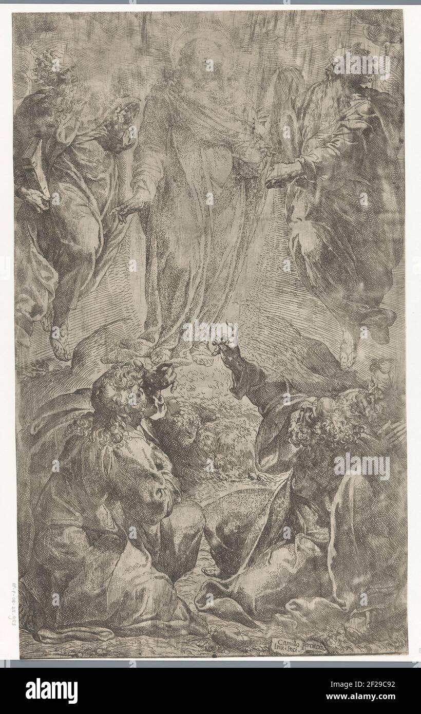Transfiguration of Christ on the mountain tabor. Transfiguration of ...