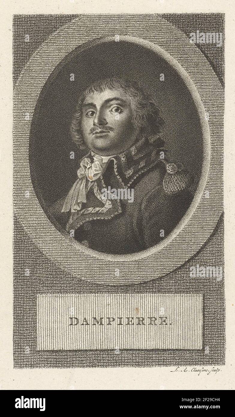 Portret van Auguste Marie Henri Picot Marquis de Dampierre Stock Photo ...