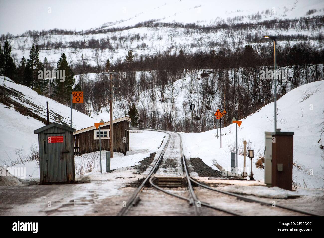 Artic circle railway hi-res stock photography and images - Alamy