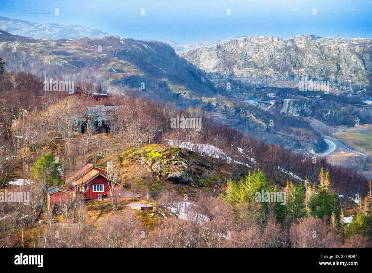 Hike to Keiservarden in Bodø, Nordland Norway. Keiservarden is a ...