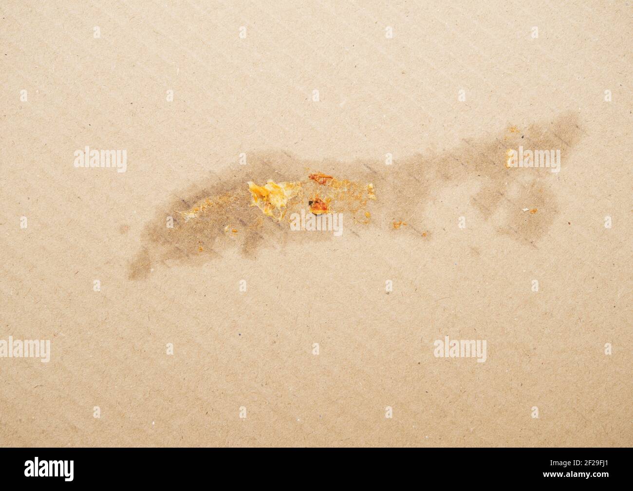 Dirty spot on a cardboard paper Stock Photo - Alamy