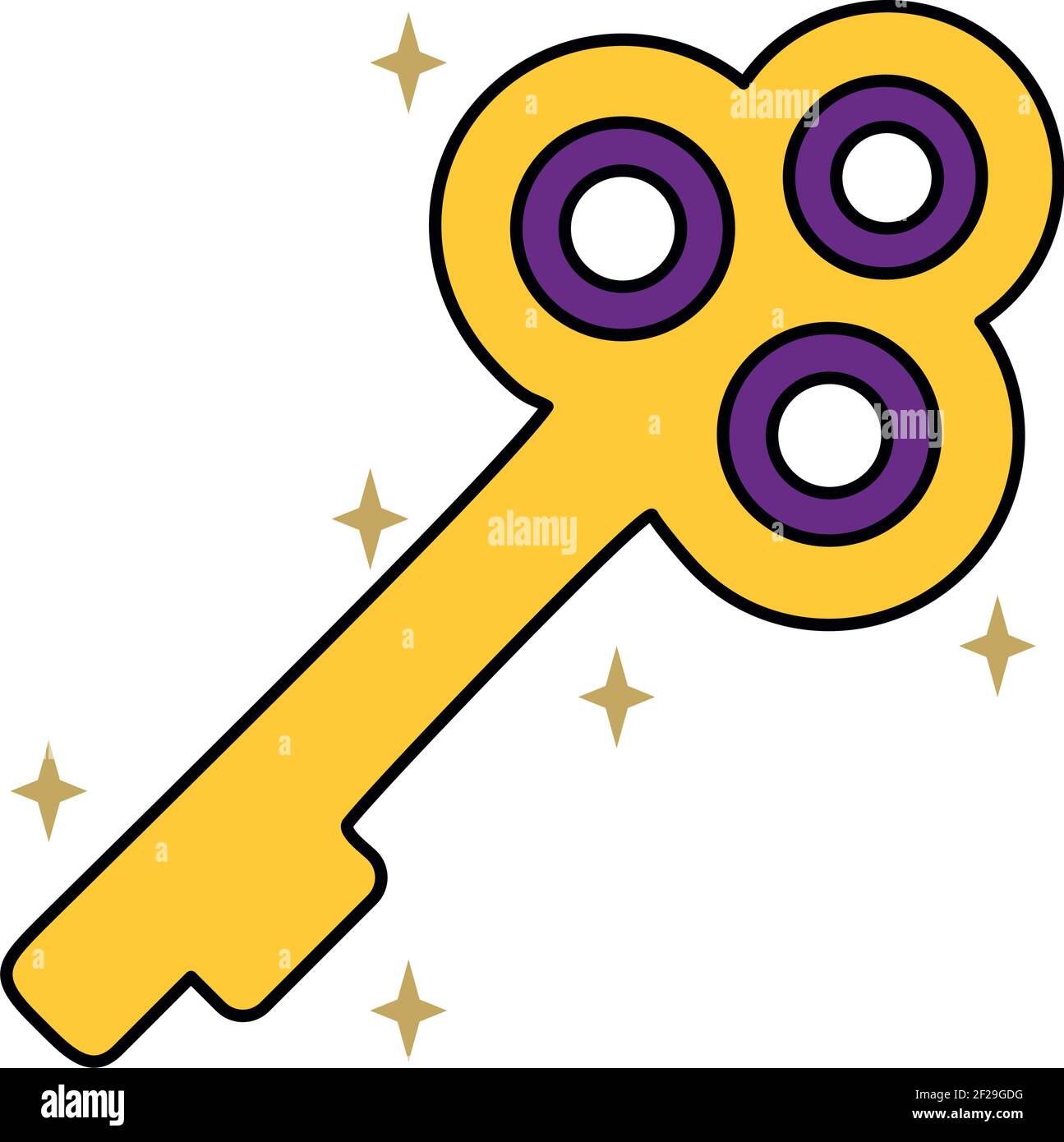 Magical key Stock Vector Images - Alamy