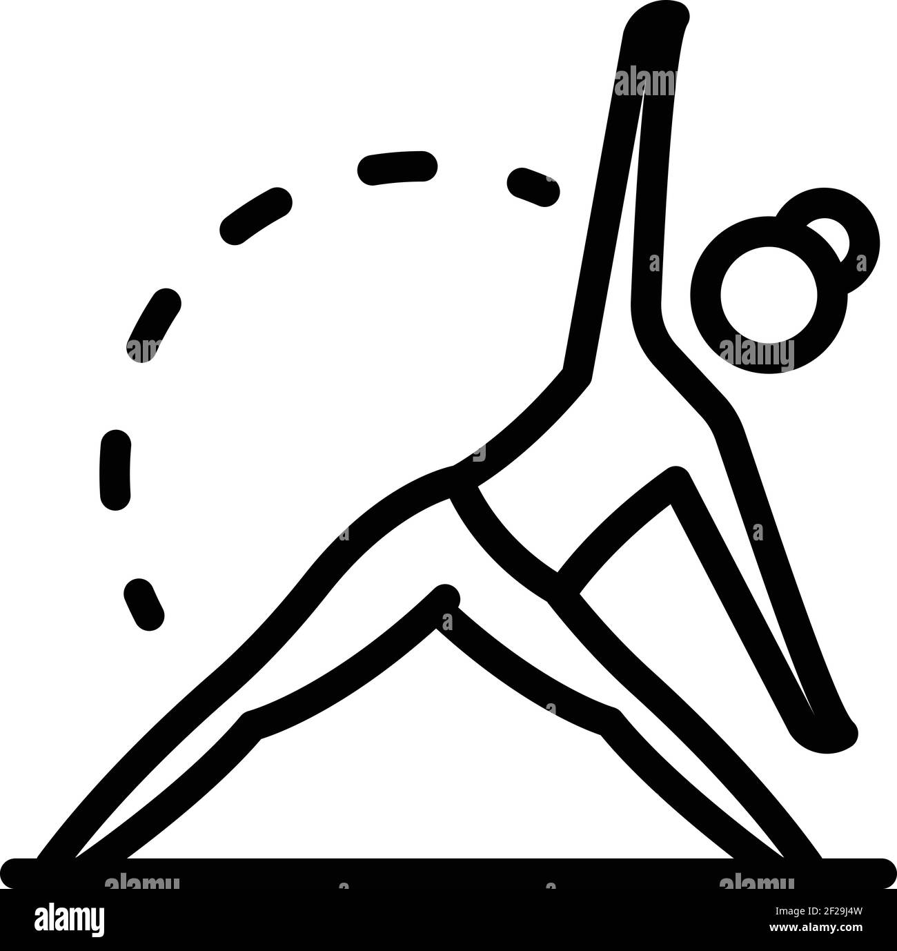 Strength static position Stock Vector Images - Alamy