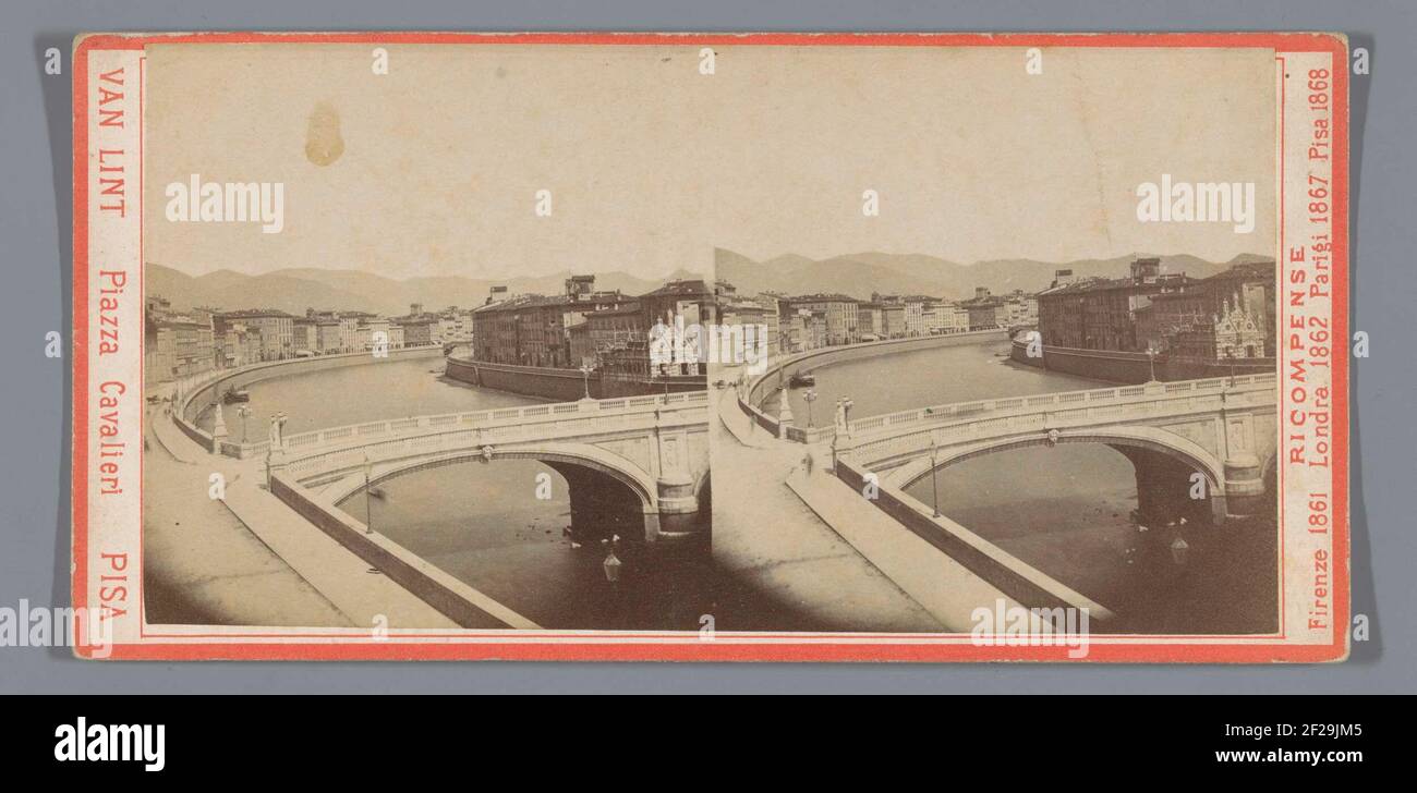 View of the Arno in Pisa Stock Photo - Alamy