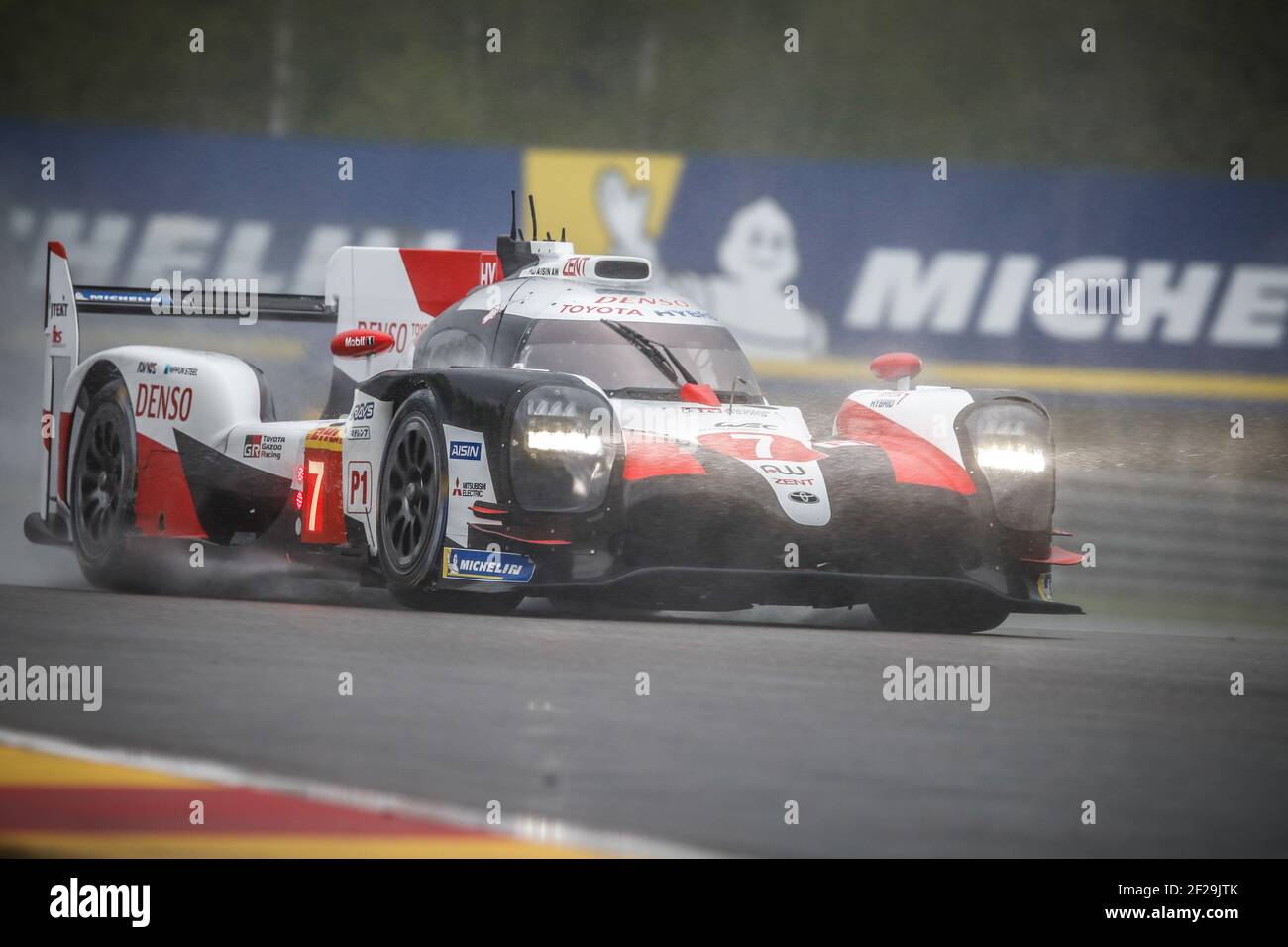 07 LOPEZ Jose Maria (arg), CONWAY Mike (gbr), KOBAYASHI Kamui (jpn), Toyota TS050 hybrid lmp1 ...