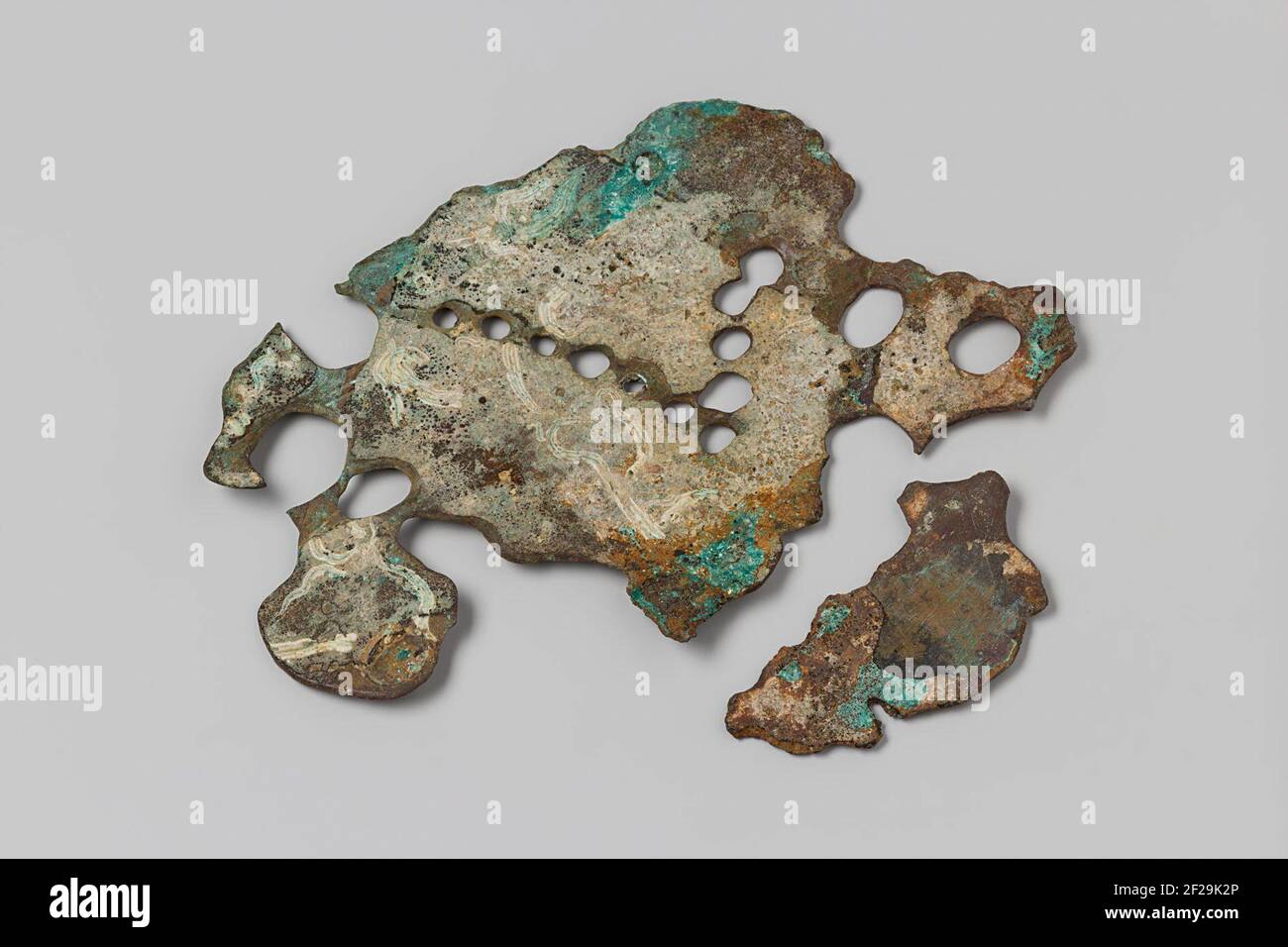 Fragments sheet metal from the wreck of the East India hollandia.parts ...