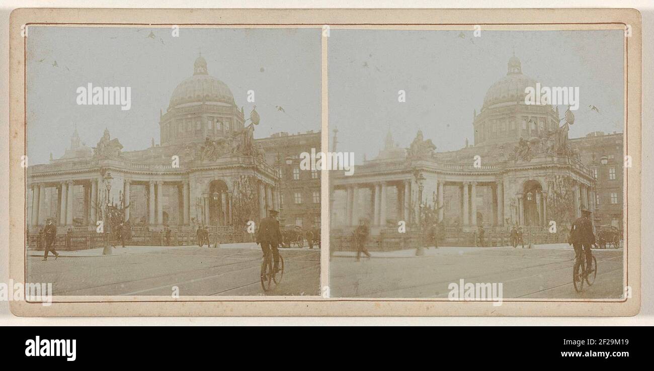 The imperial palace in Berlin; The imperial lock in Berlin Stock Photo ...